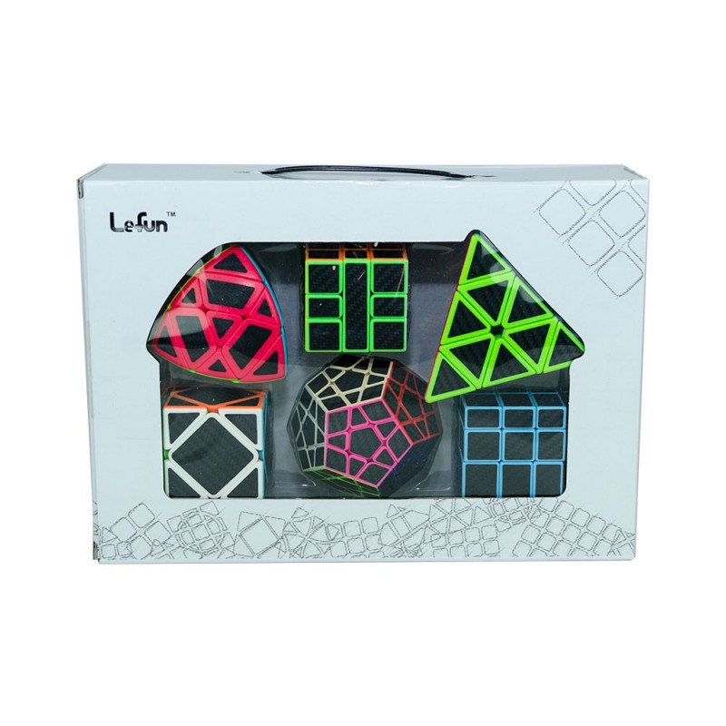 Pack Rubik’s Cube Pack Lefun (Fibre de carbone)