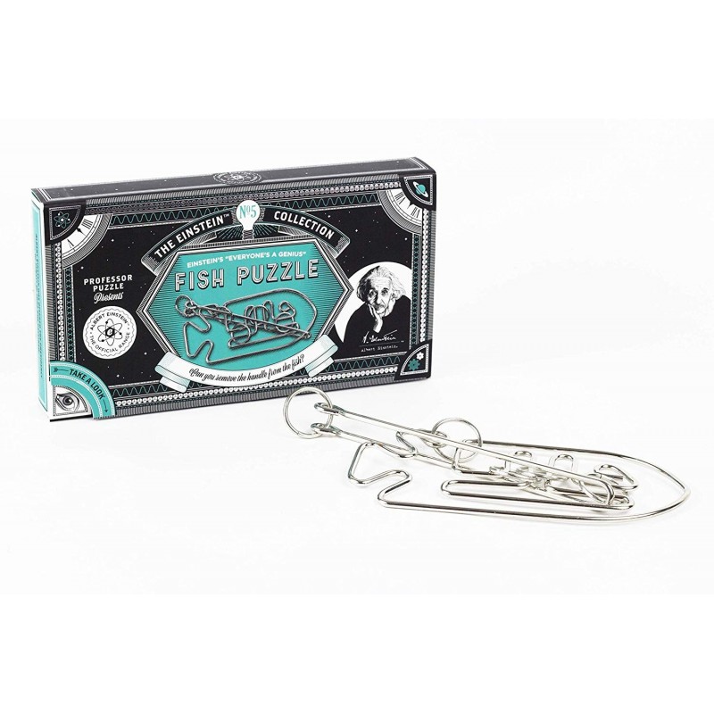 Einstein Fish Metal Puzzle Vente Puzzle
