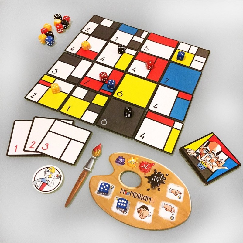 Acheter Mondrian Table Game Online Shipping 3 jours!