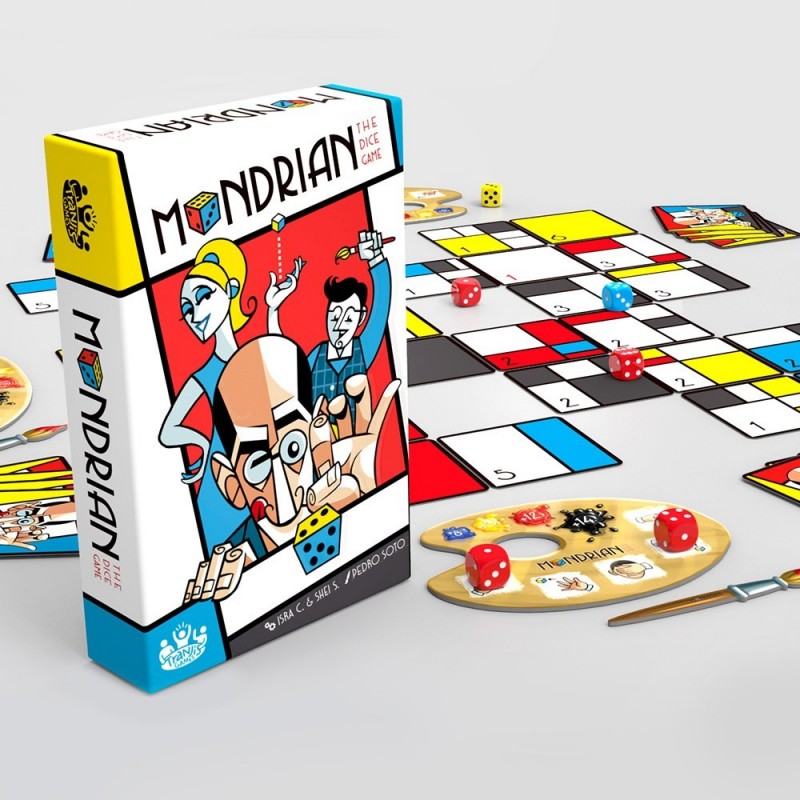 Acheter Mondrian Table Game Online Shipping 3 jours!