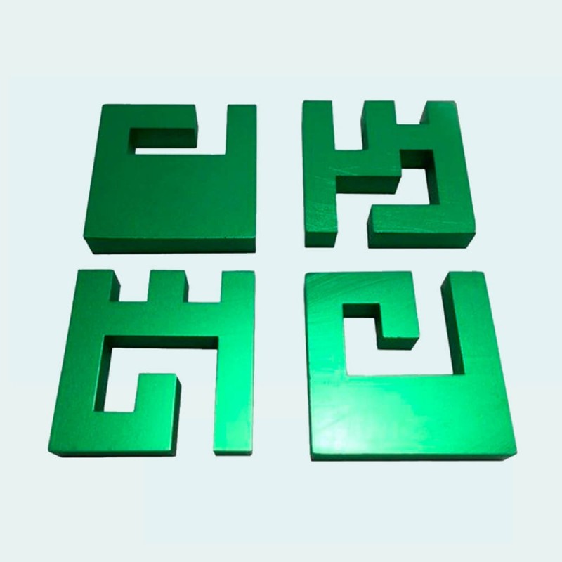 Hashtag Metal Puzzle (Green) - Metal Puzzles - kubekings.fr