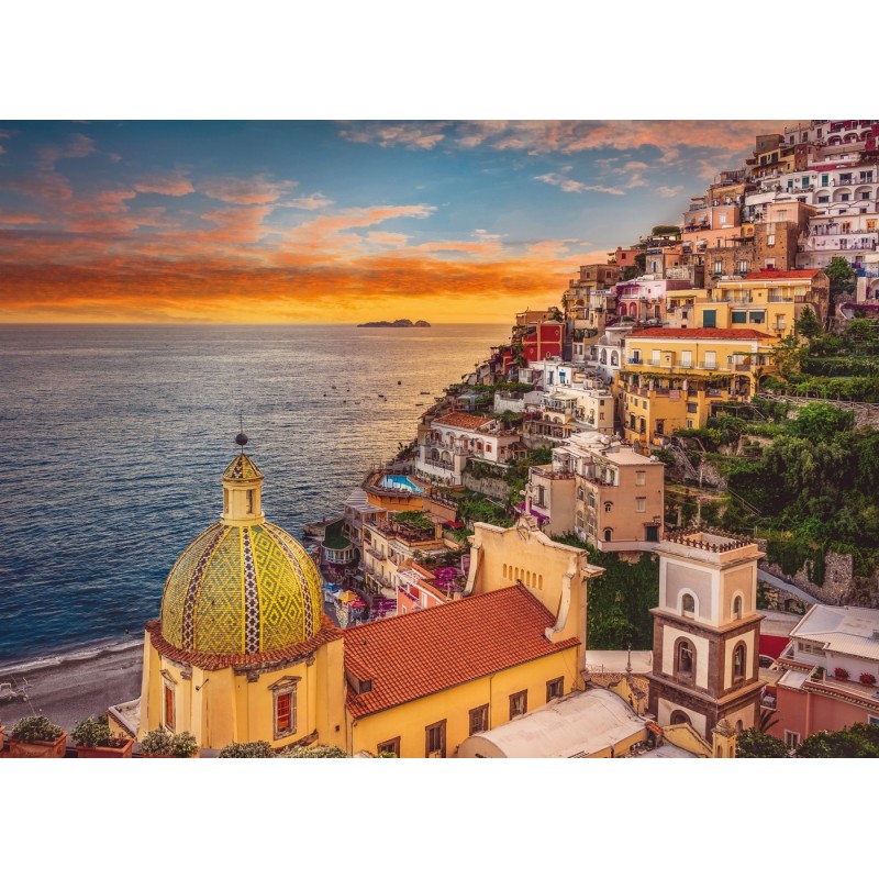 Le charme historique de Positano : puzzle de 1000 pièces