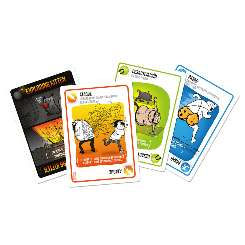 Acheter Exploding Kittens - Jeu de société - kubekings.fr