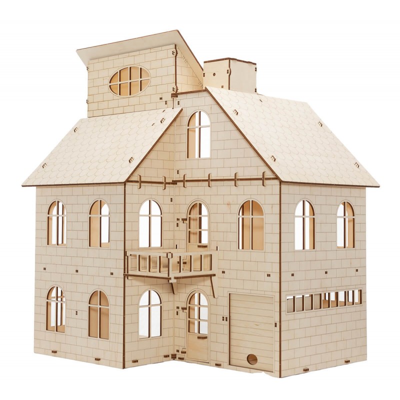 Eco Wood Art Dollhouse - Maquettes - kubekings.fr