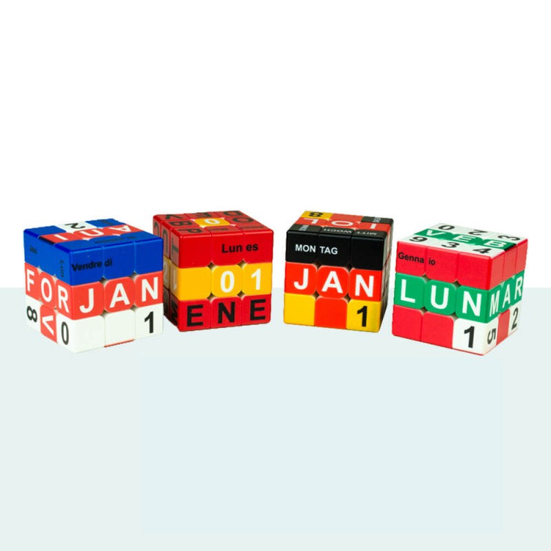 📅 3x3 Cube Calendar : L'évolution du temps en 3D ! - kubekings