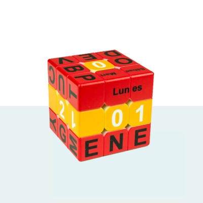 📅 3x3 Cube Calendar : L'évolution du temps en 3D ! - kubekings