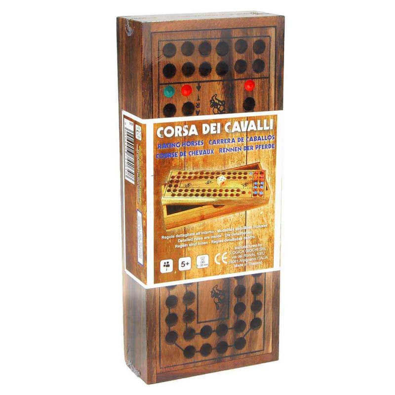 Jeu de société classique de courses de chevaux - kubekings.fr