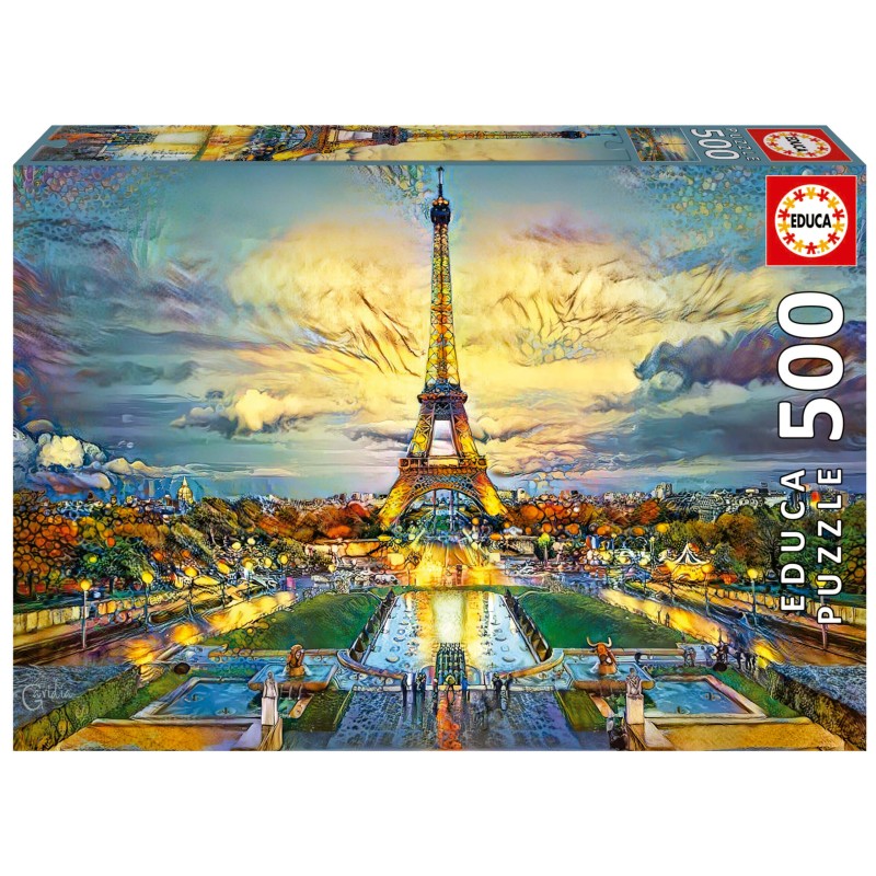 Recréez un moment magique : Dreamy Paris Puzzle