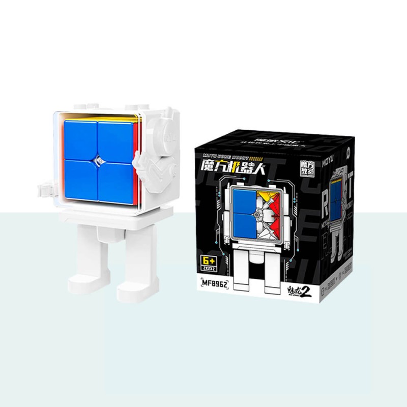 MeiLong 2x2 - Robot Display Box | Cube 2x2