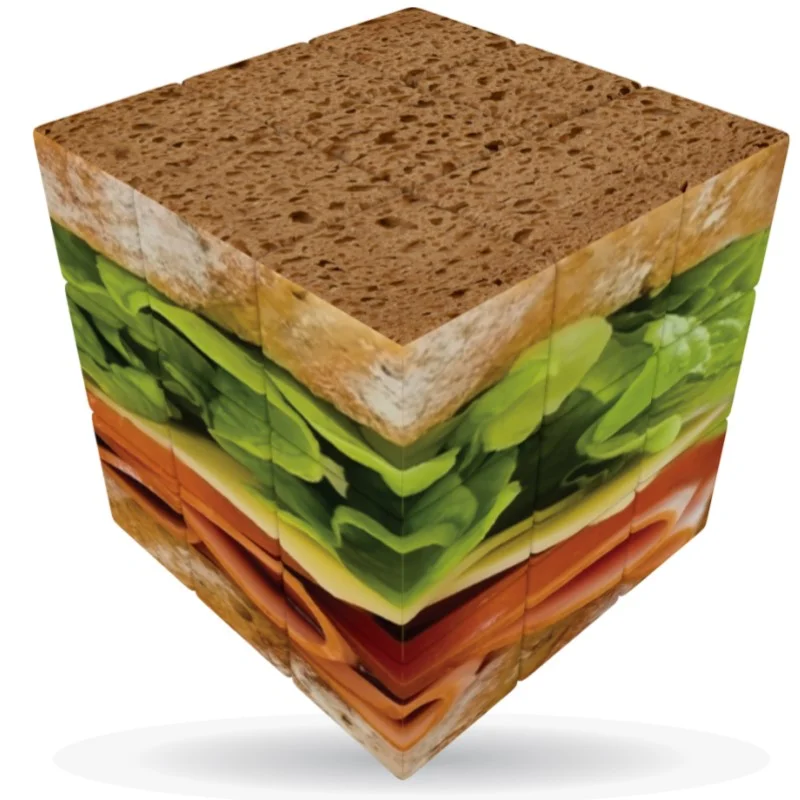 Résoudre le Rubik's Cube avec le V-Cube 3x3 Sandwich - kubekings