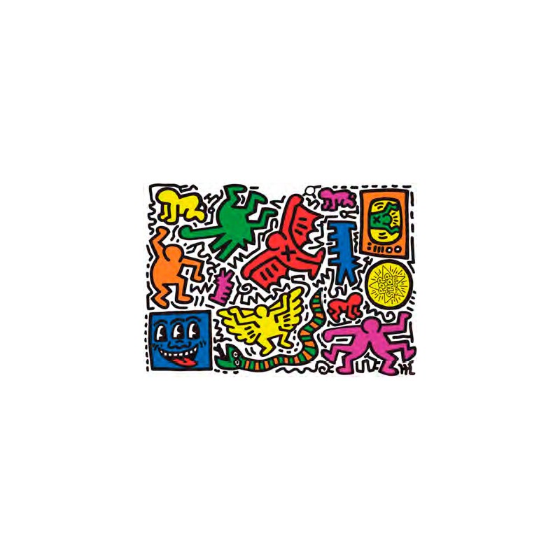 Découvrez le Pop Art : Puzzle vibrant de 1000 pièces