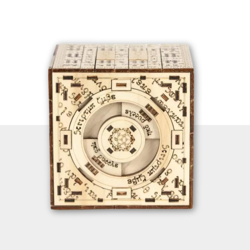 Scriptum Cube Puzzle : Défi Mythologique en 3D 🧩 | Kubekings