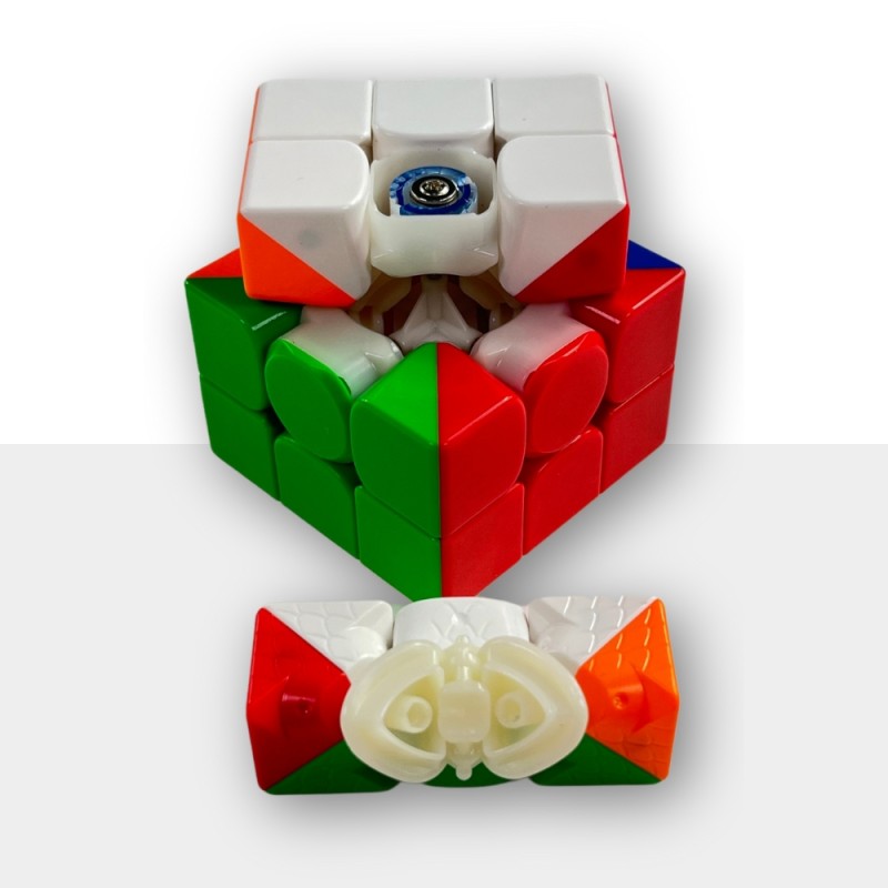 MoYu RS3 M V5 3x3 (Spring Tension + Robot Display Box) - Exposition 😍