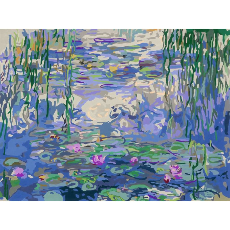 Kit Monet Nymphéas - Peinture et relaxation - Kubekings