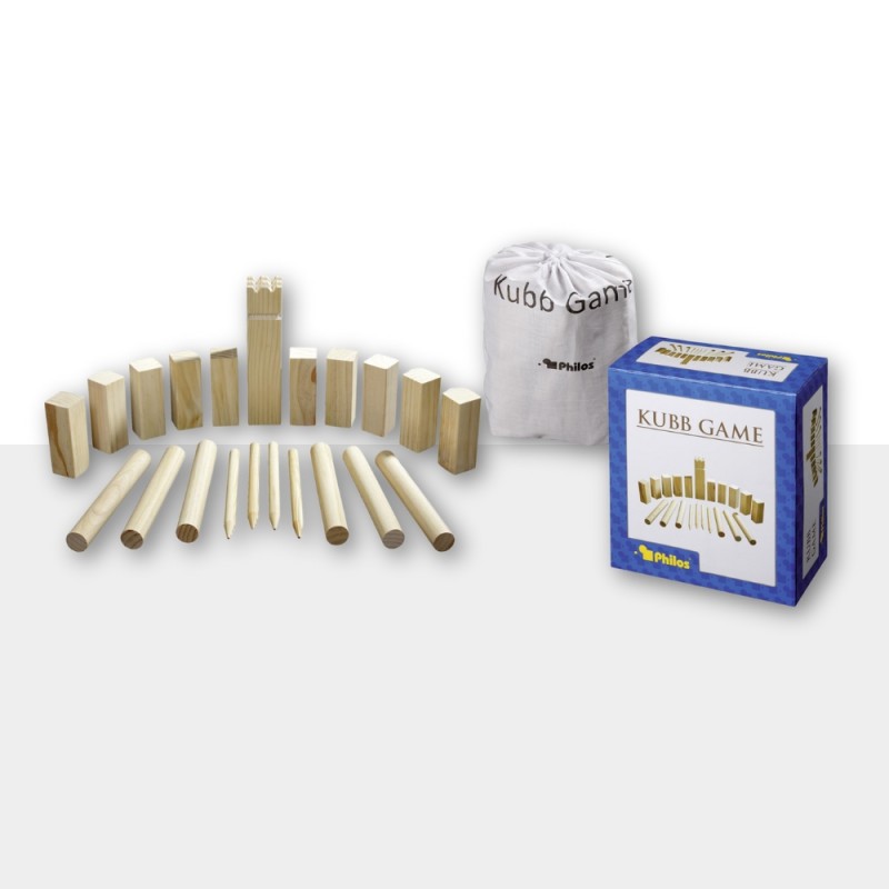 🎯 Jeu Kubb Original Philos - Amusement et stratégie pour tous