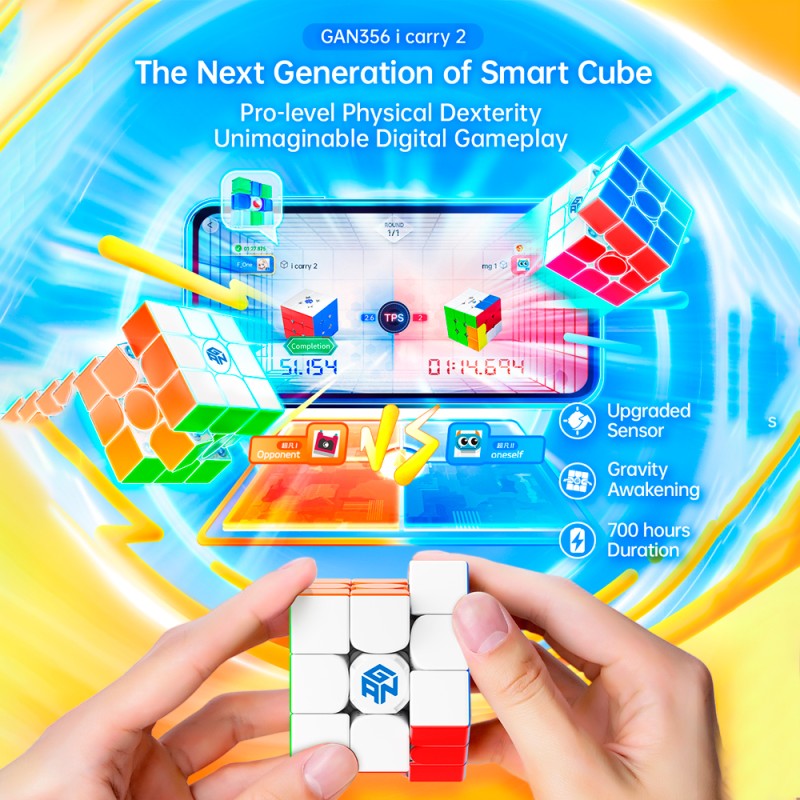 GAN 356 i Carry 2 : Cube 3x3 intelligent 🌐