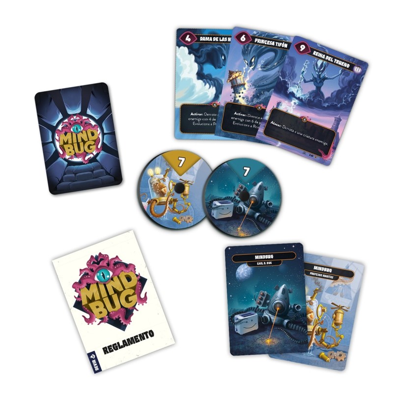 Mindbug Beyond : Evolution - Jeu de cartes stratégique