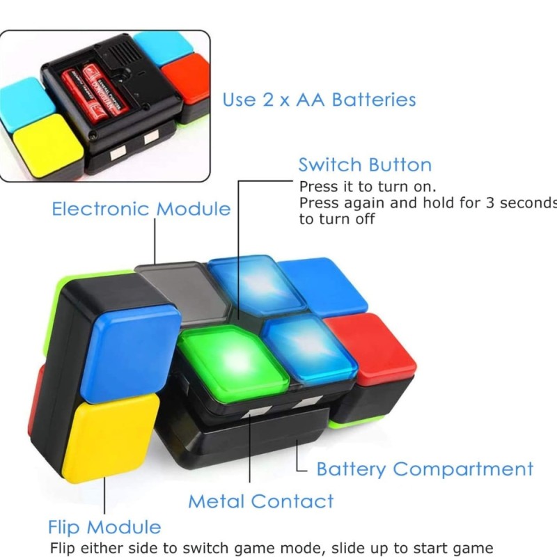 Casse-tête électronique Flipslide - Un plaisir pour tous les âges 💫