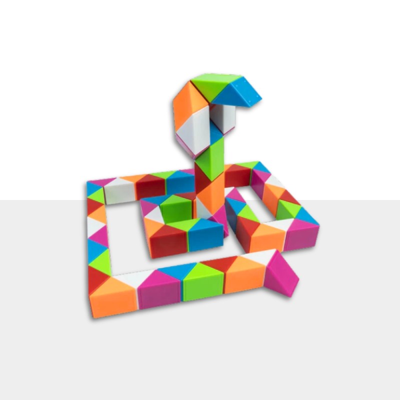 QiYi Snake (72 blocs) - Créativité et défi dans un puzzle 🧩
