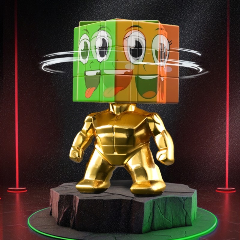 YuXin Super Hero Cube 3x3 - Le cube 3x3 avec support Super Hero 🦸‍♂️