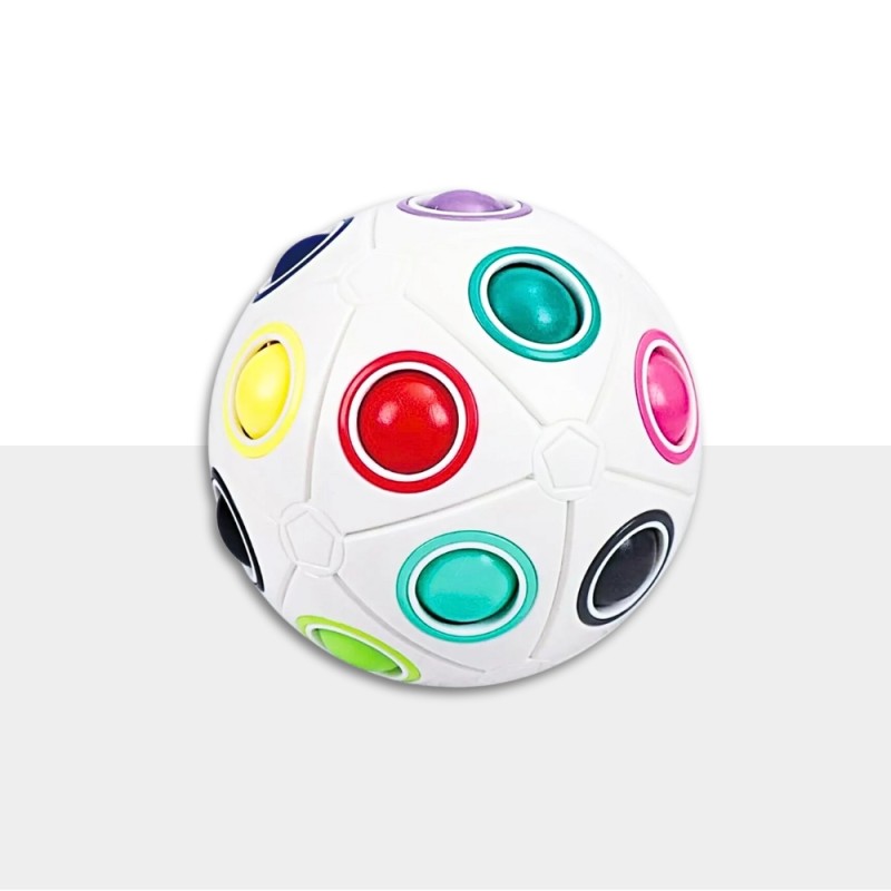 Qiyi Rainbow Ball (20 trous) - Défi de logique et de couleur pour tous ...