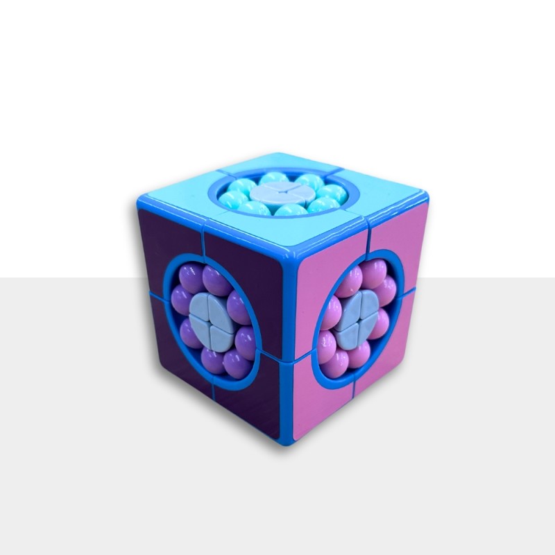 Magic Bean 2x2 Slide - Avec des autocollants pour un défi unique 🔥