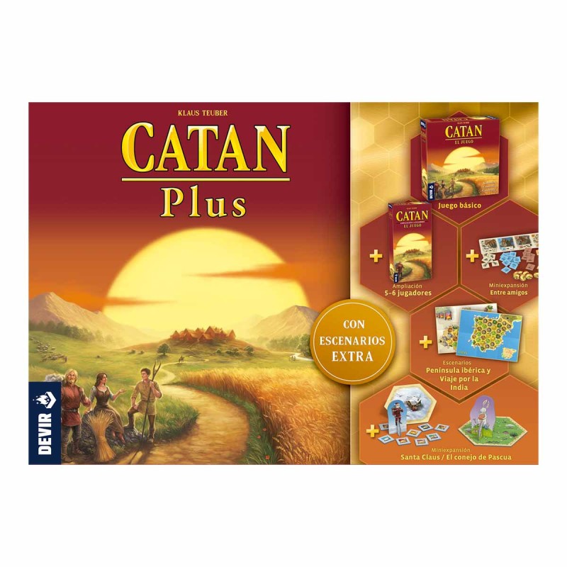 Catan Plus (2023) - Une édition plus complète du jeu de société classique