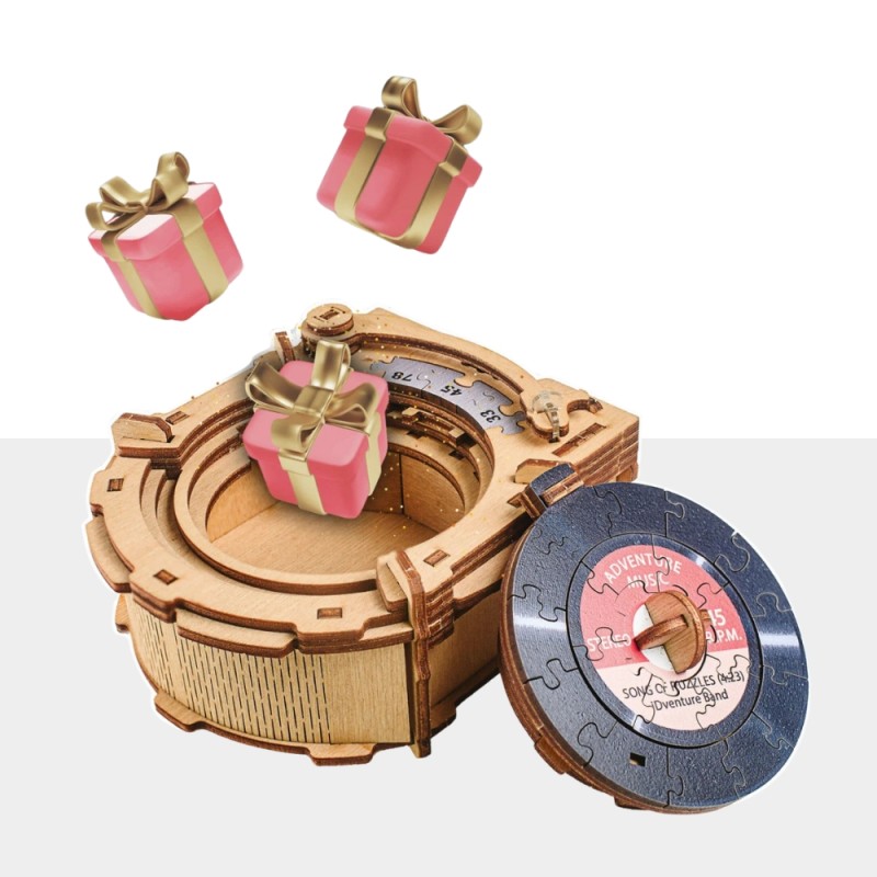 Rompecabezas Tourne-Disque CluePuzzle 🎵 - Kubekings