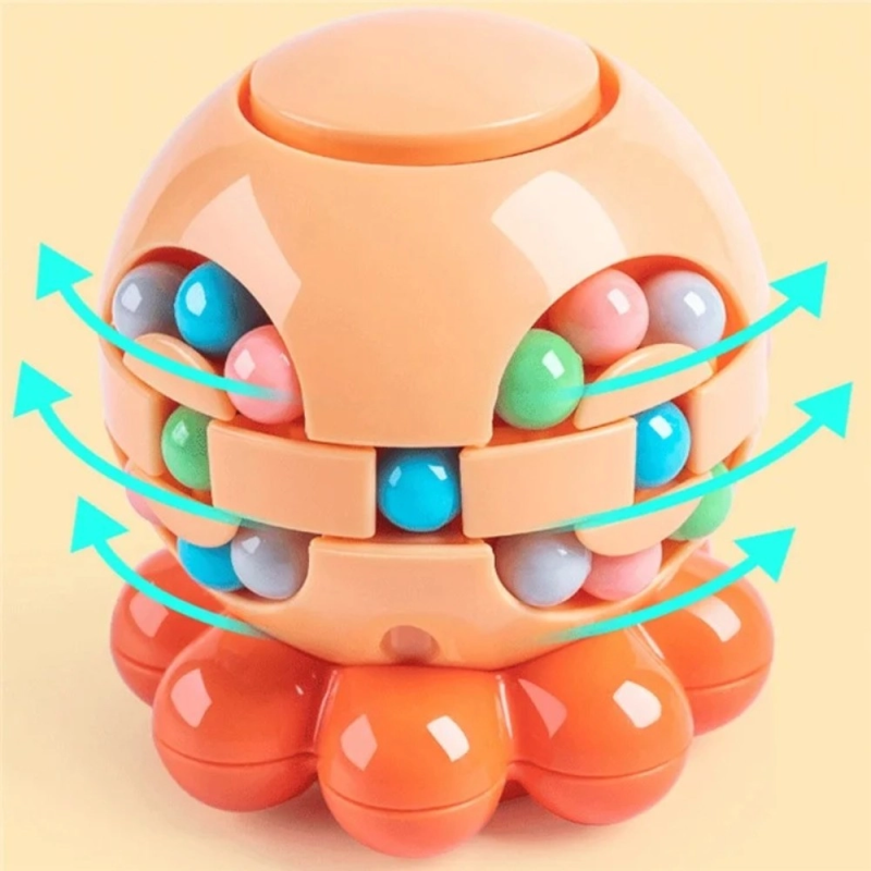 Magic Beans Mini Octopus Slide - Adorable Spinner et Puzzle 🐙 (en anglais)