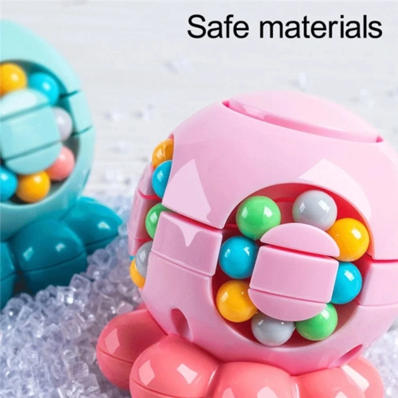 Magic Beans Mini Octopus Slide - Adorable Spinner et Puzzle 🐙 (en anglais)