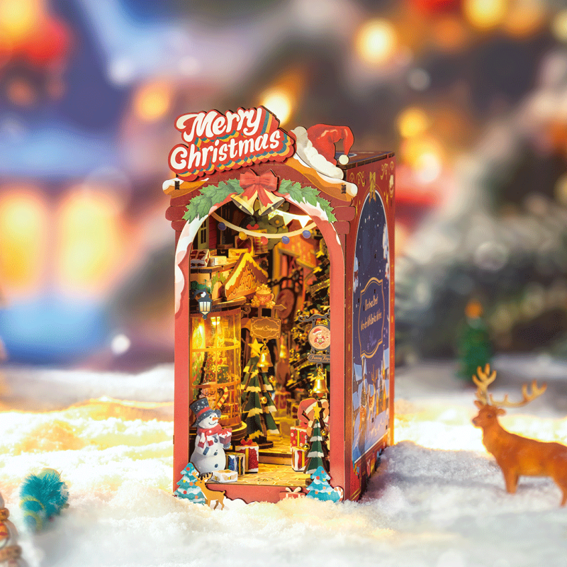 Construire la rue de Noël 🎅 - Une rue de Noël miniature