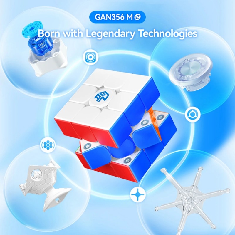 GAN 356 M E - Technologie avancée pour le Speedcubing 🤩