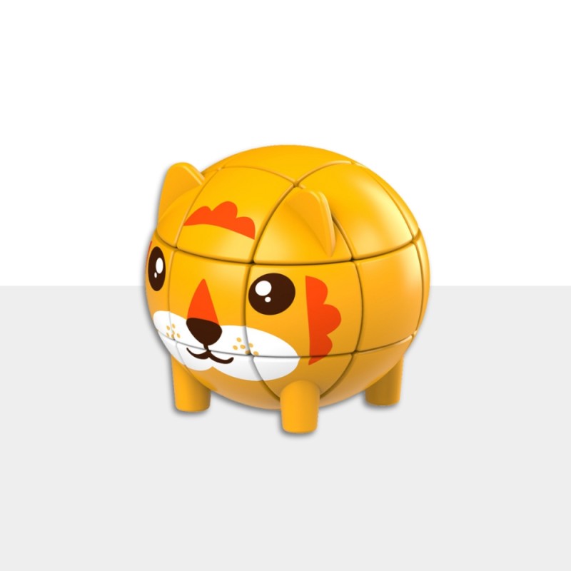 Q-Moe Animal Cube Lion 🦁 - Le plus sauvage et le plus mignon des 3x3