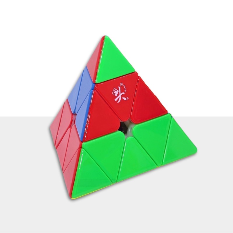 DaYan Pyraminx V3 MagLev + UV | Pyraminx Avancé avec Finition Brillante
