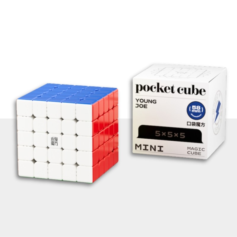 YJ Pocket Cube 5x5 (58 mm) 🔥 | Le compagnon idéal