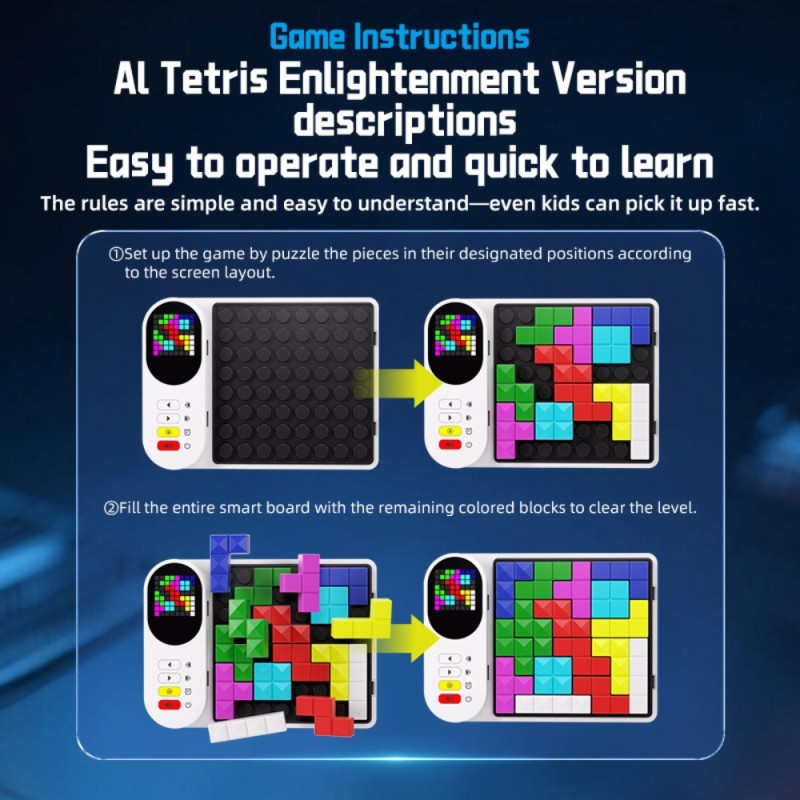 MoYu AI Tetris Avancé – Jeu intelligent portable