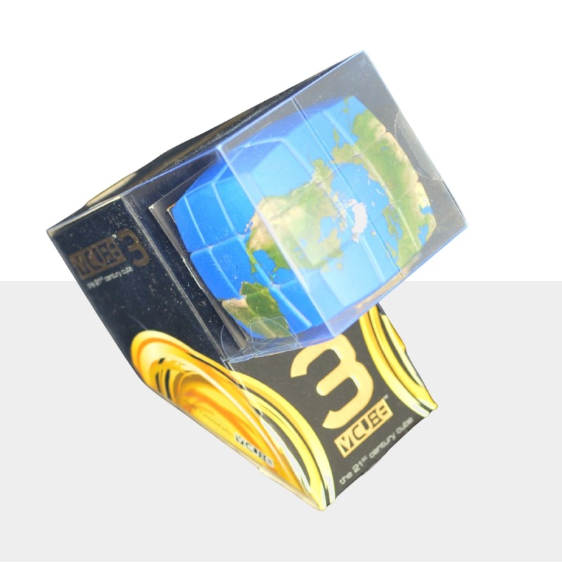 Carte du monde Modifications Rubik’s Cube v-cube 3x3