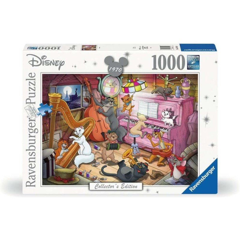 Puzzle Ravensburger Les Aristochats 1000 pièces