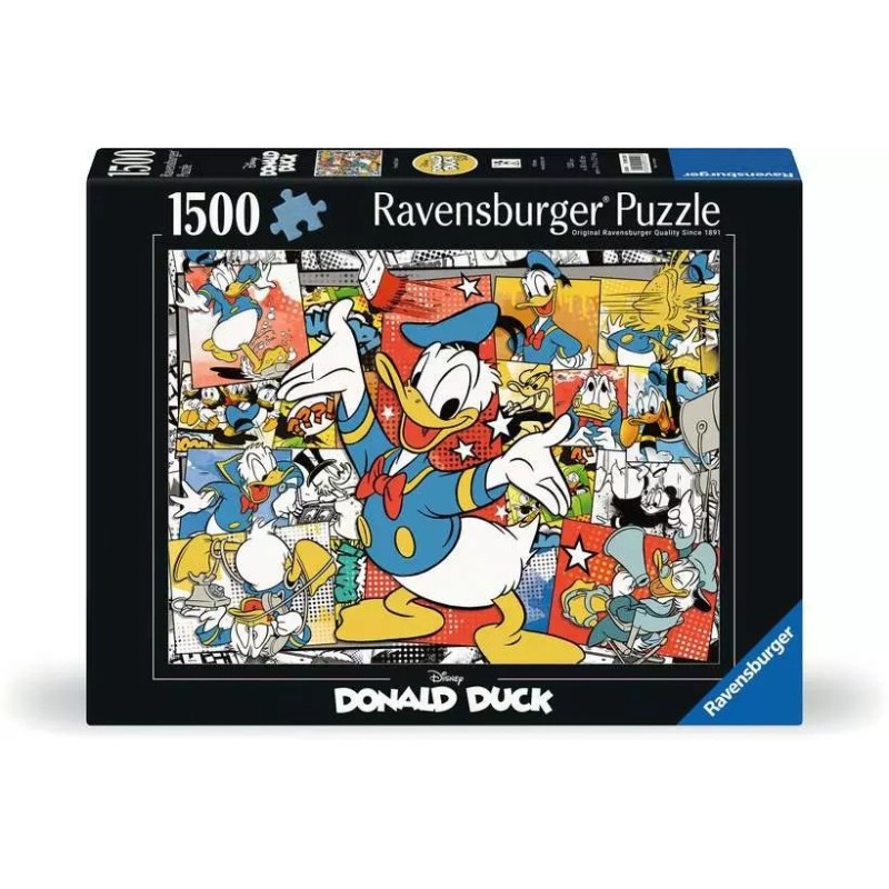 Puzzle Ravensburger Donald Duck 1500 pièces – Édition rétro