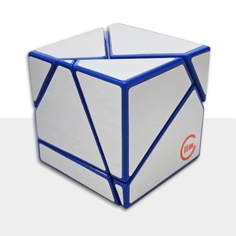 LimCube Ghost 2x2 - Cube Ghost 2x2 Difficile avec Autocollants Métalliques