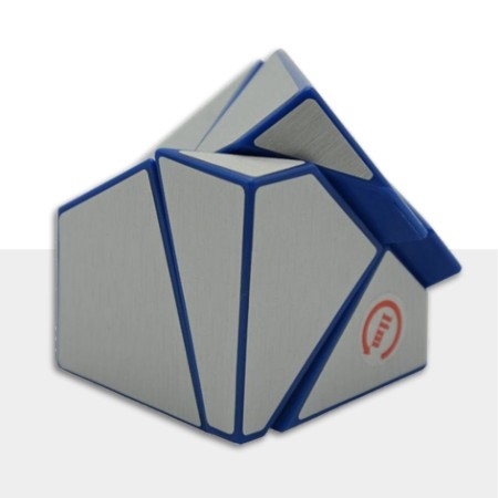 LimCube Ghost 2x2 - Cube Ghost 2x2 Difficile avec Autocollants Métalliques