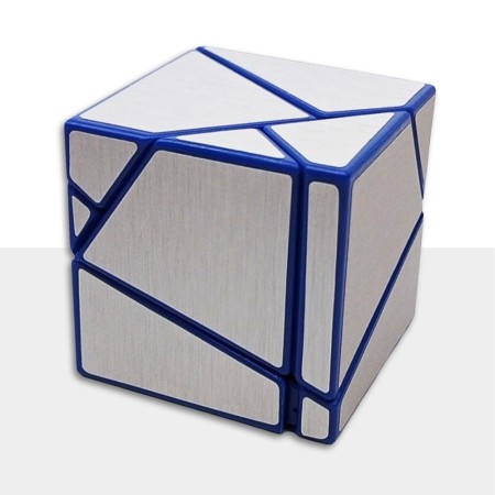 LimCube Ghost 2x2 - Cube Ghost 2x2 Difficile avec Autocollants Métalliques