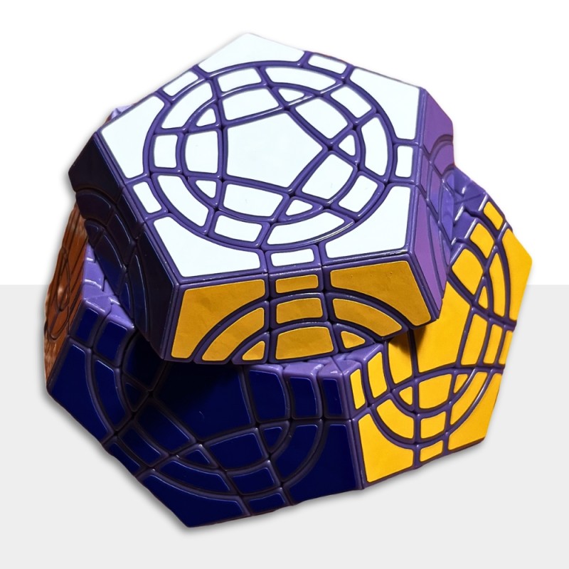 AJ Double Crazy Megaminx : Megaminx Extrême « Crazy » à 2 Cercles