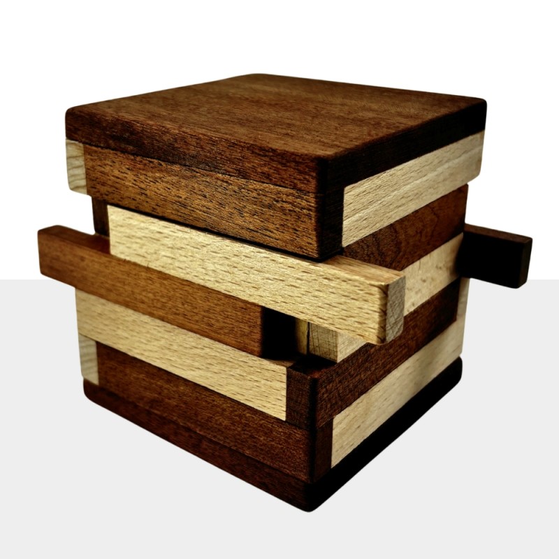 Madnesstoys La Blind Box - Boîte Secrète en Bois (Puzzle Box)