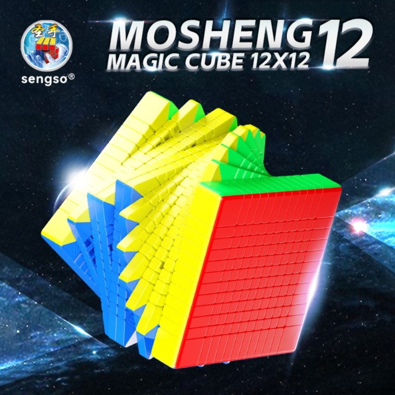 SengSo MoSheng 12x12 M - Cube de Rubik 12x12 Magnétique