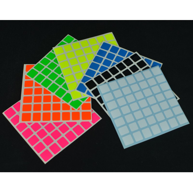 Z-Stickers Cube Sticker 7x7 shengshou Mini
