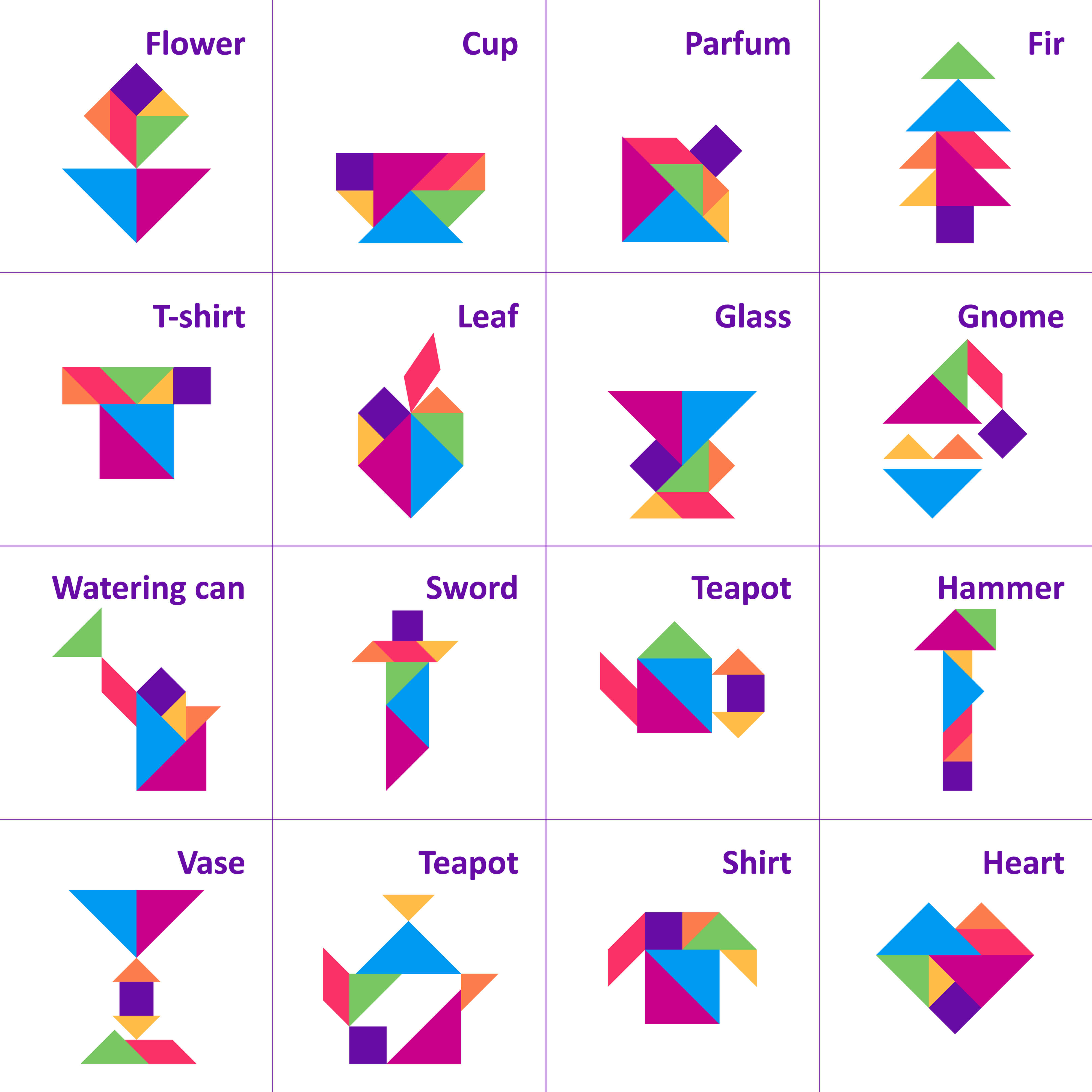 Guide complet des Tangrams : de l'histoire à l'artisanat